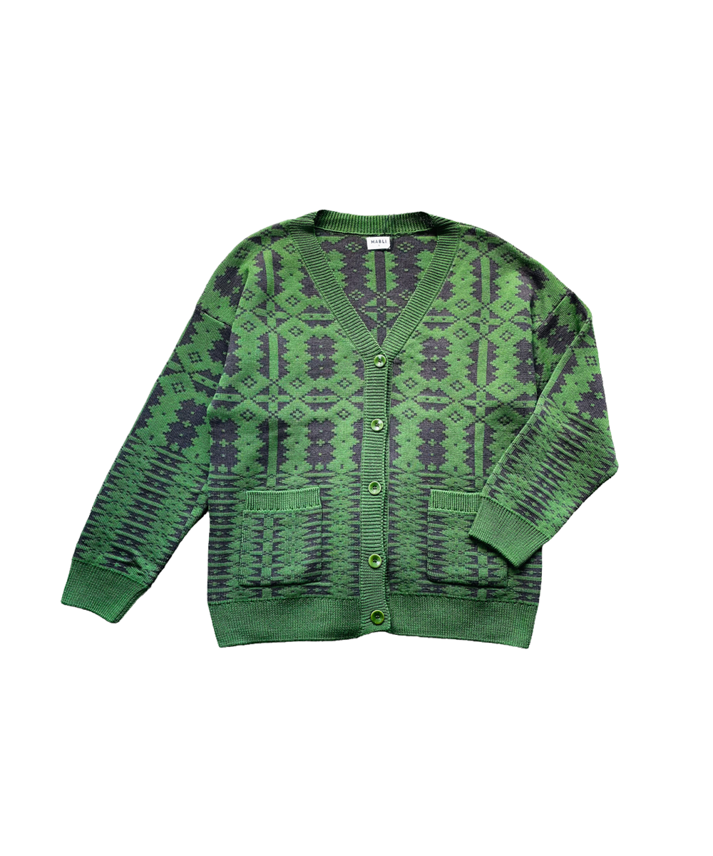 Eryri Cardigan - Monstera / Umber (Adult) – MABLI