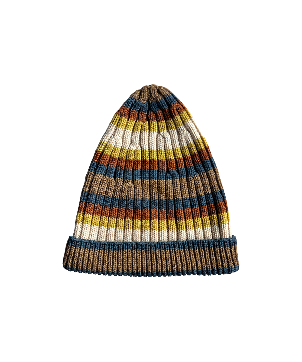 Coblyn Beanie - Azurite Blue Stripe – MABLI